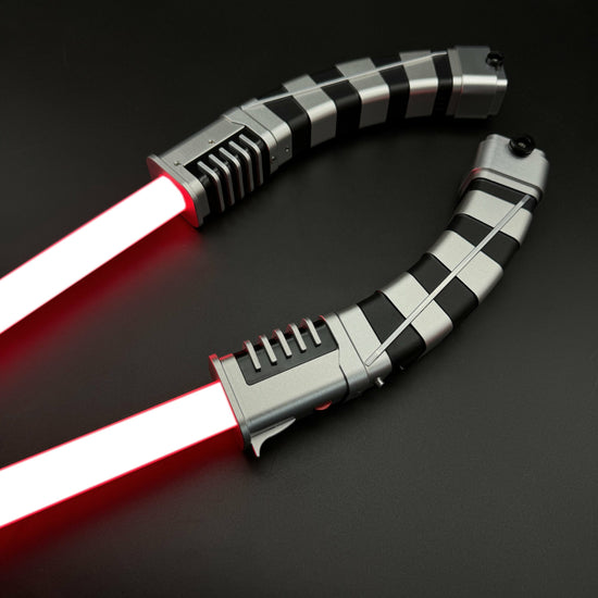 THE ANGRY ASAJJ DOUBLE LIGHTSABER STAFF – DX SABERS